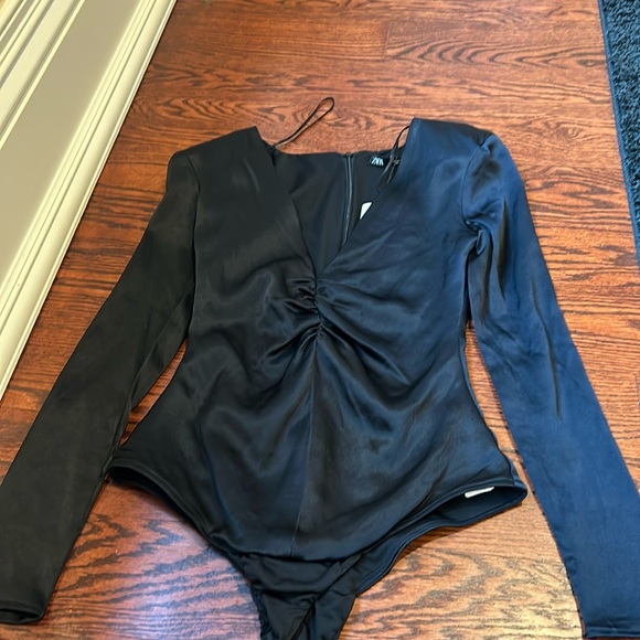 Zara | Tops | Zara Body Suit | Poshmark